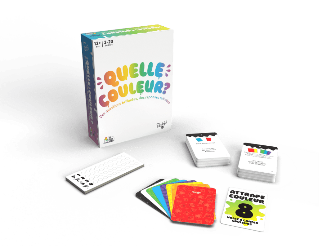 QUELLE COULEUR?, avis et chronique de jeu - Meeple QC