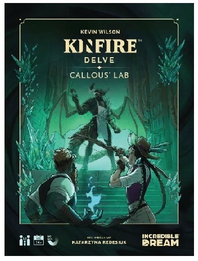 Kinfire Delve Callous’Lab, avis et critique de jeu - Meeple QC