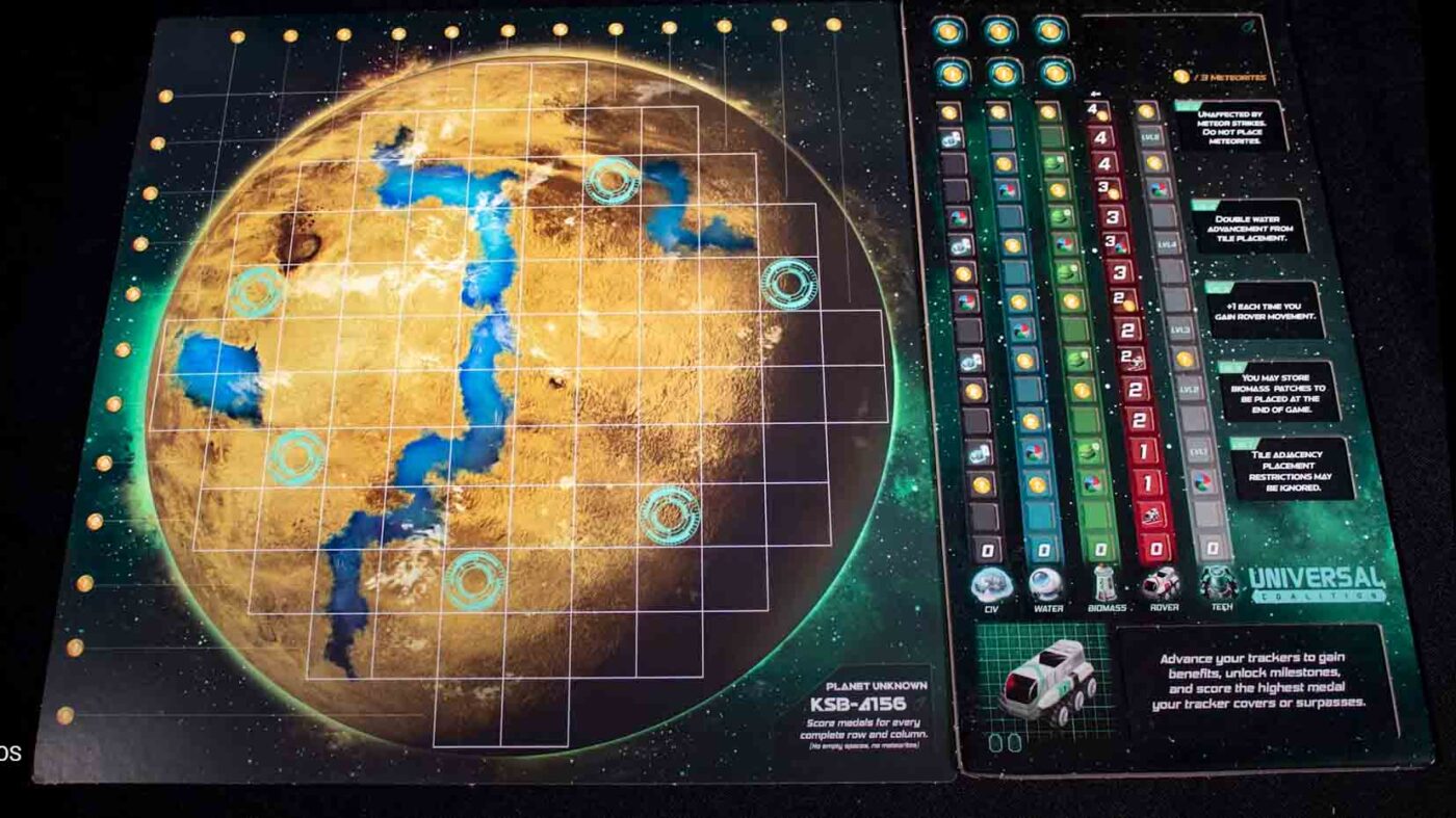 Planet Unknown, avis,critique et test de jeu - Meeple QC